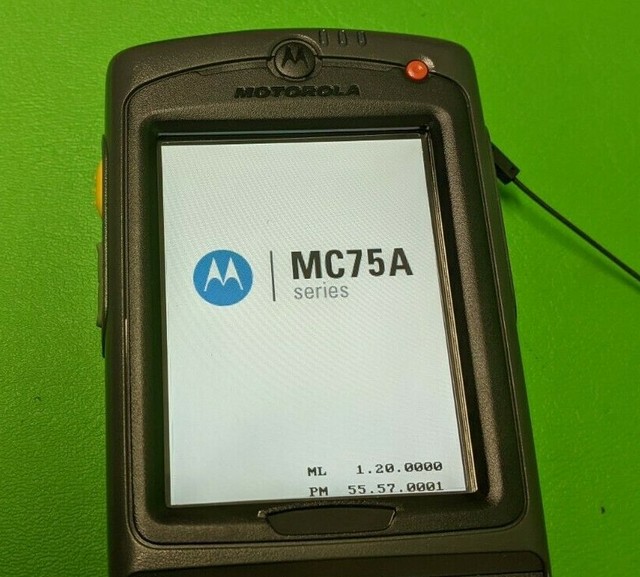 Symbol Motorola MC75A0-P10SWQQA9WR MC75A Wireless 2D Barcode Scanner ...