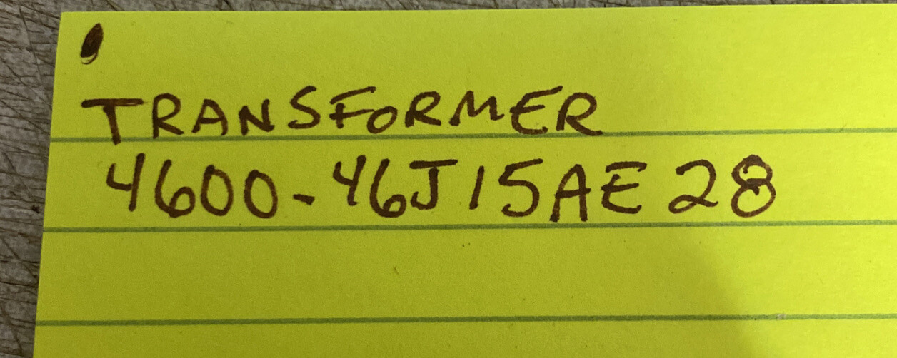 Tyco HT01BD202 4000-46J15AE28 SEC-24 VAC Transformer for sale online | eBay