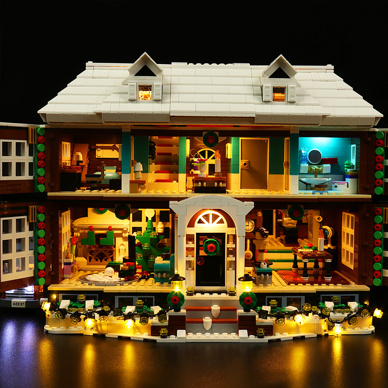 LocoLee LED Light Kit for Lego 21330 Home Alone House Lighting Set With ...