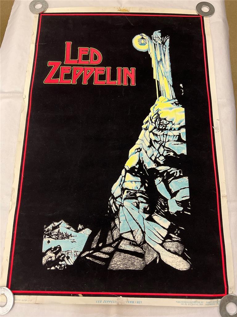 Led Zeppelin Poster Vintage