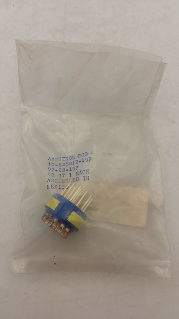 Amphenol BCO 10-825812-19P 14 Pin Circular Connector Amphenol AMP for ...