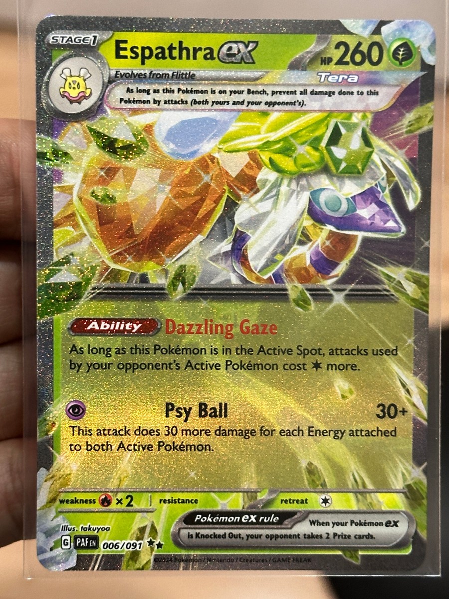 Pokemon Card Pokémon Paldean Fates Single Card – Pick Your Holo Or ...