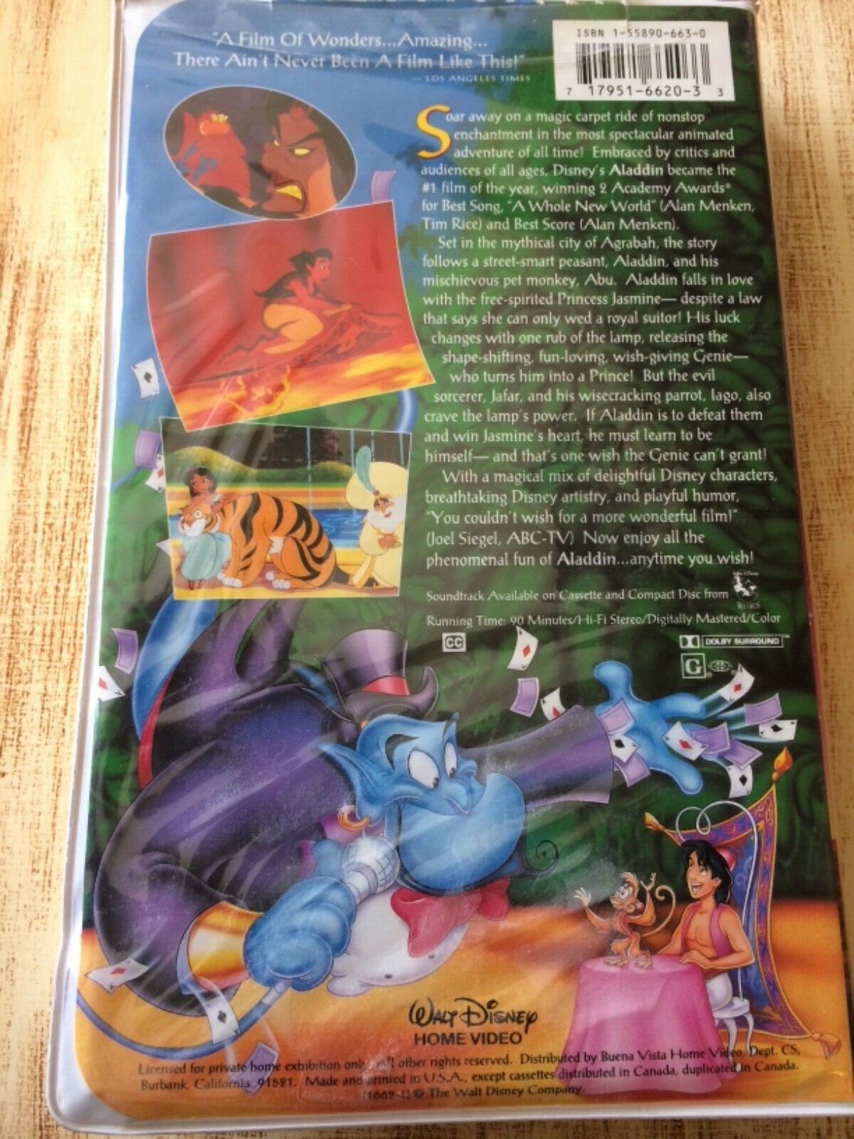 Aladdin Walt Disney Classic (VHS ) 717951662033 | eBay