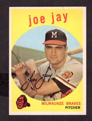 1959 TOPPS JOE JAY WHITE BACK CARD NO:273 NEAR MINT CONDITION | eBay