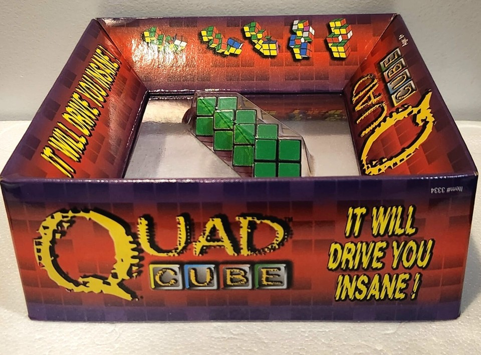 TDC Games QUAD CUBE Puzzle - Brand New - RARE | eBay