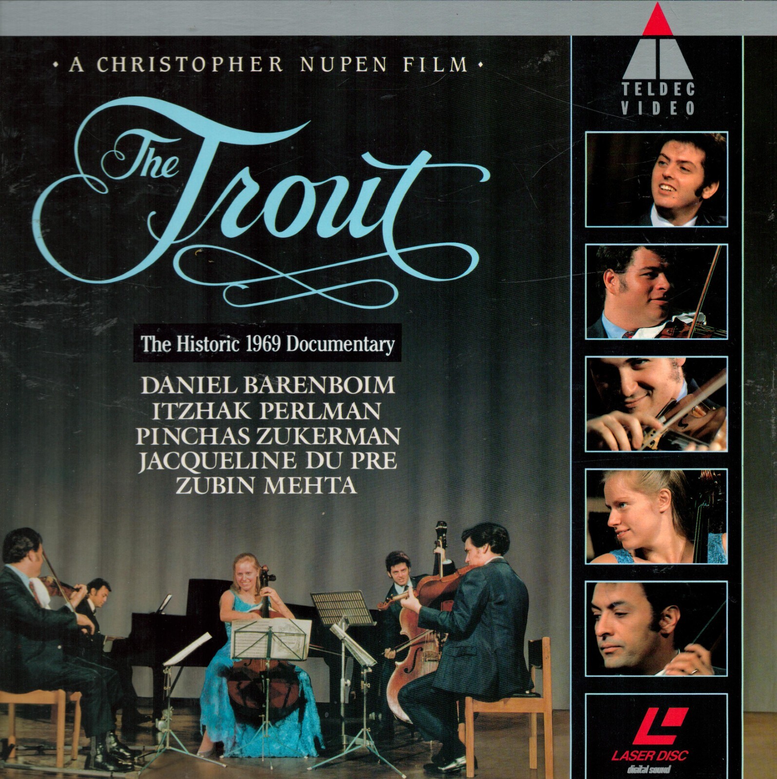 Trout, The - Jacqueline Du Pre (Laserdisc) for sale online | eBay