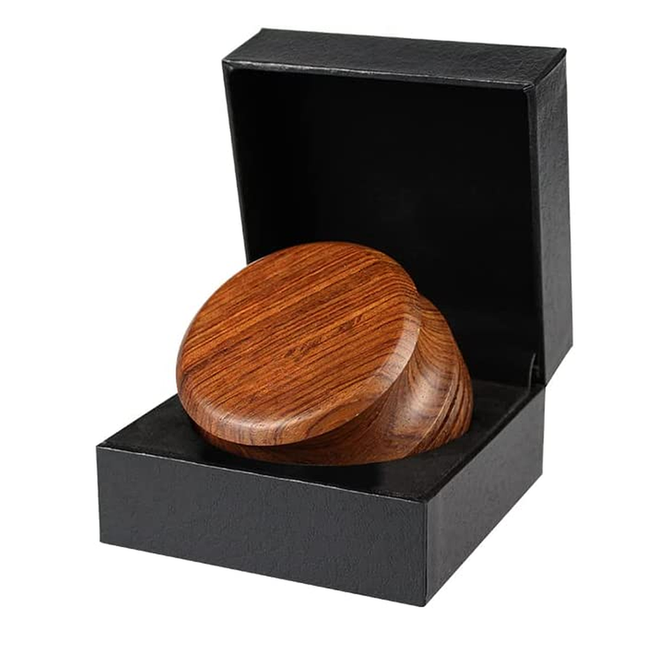 Hi-End Retro Wooden Disc Stabilizer Vinyl Turntable Record Weight Clamp ...