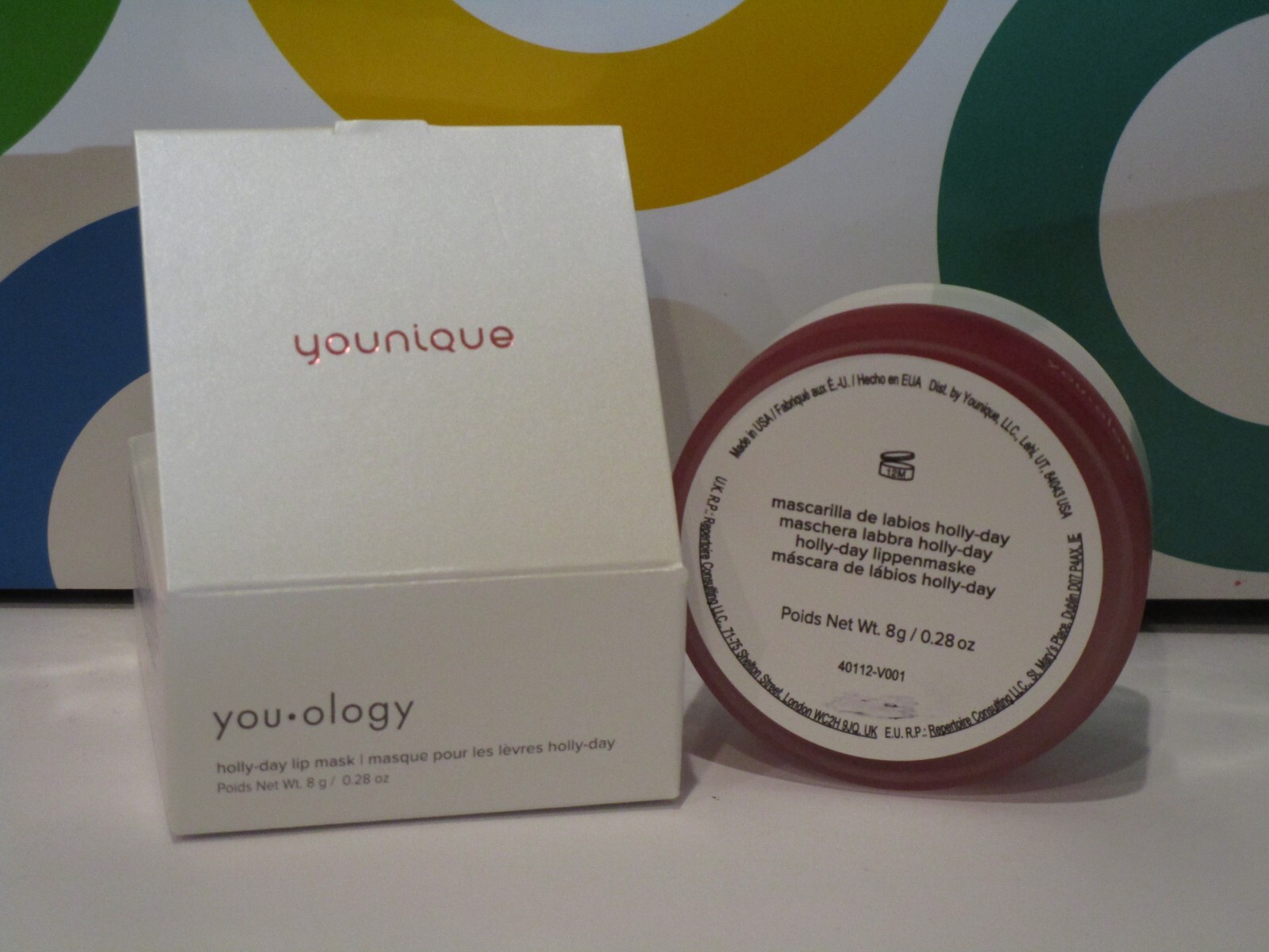 YOUNIQUE ~ YOU. OLOGY HOLLY DAY LIP MASK ~ 0.28 OZ | eBay