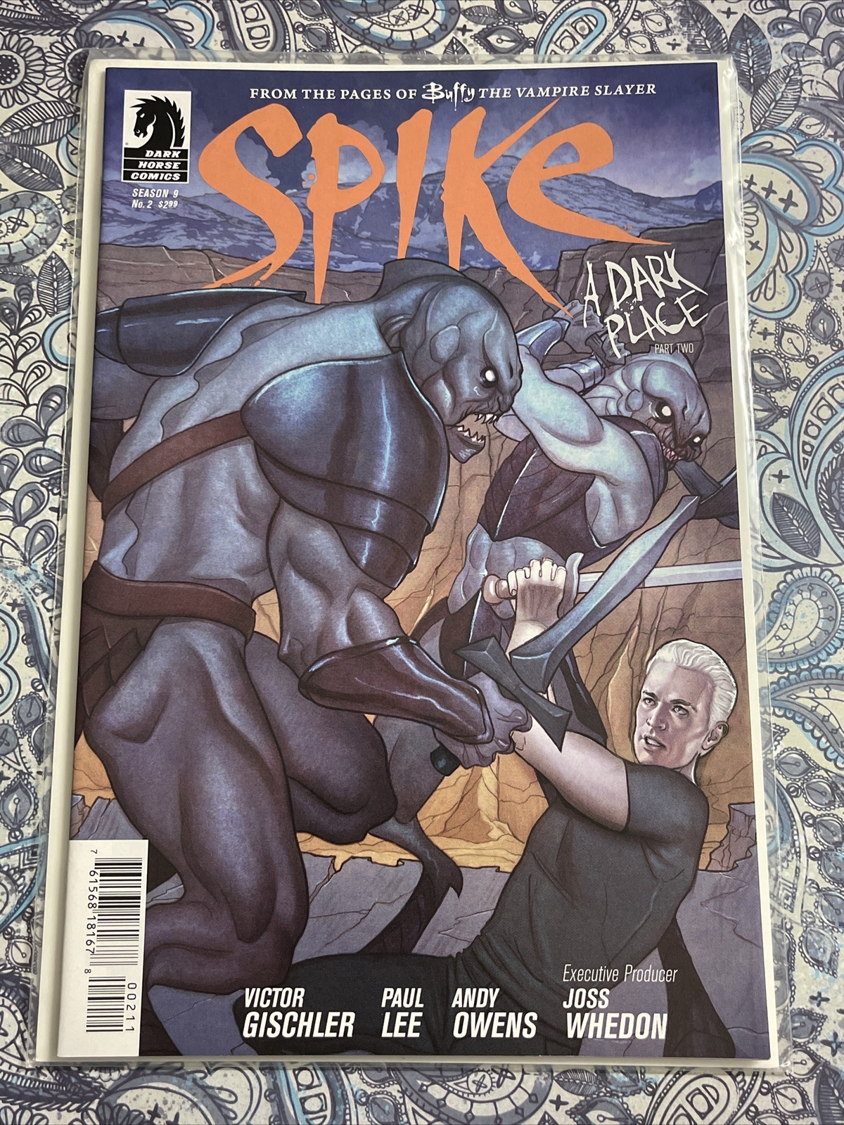 SPIKE SEASON 9 #2 buffy the vampire slayer angel JENNY FRISON COVER ...