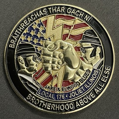IBEW Local 176 Challenge Coin Joliet Illinois Blues Brothers | eBay