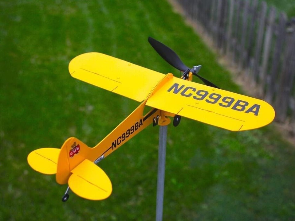 Piper J3 Cub Airplane Weathervane,3D Unique and Magical Metal | eBay