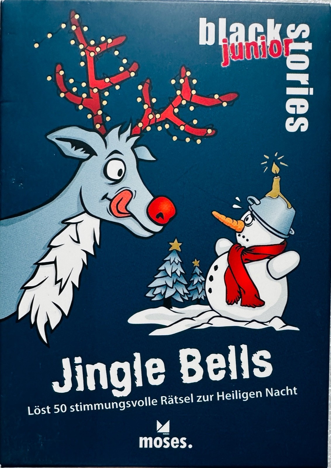 Black Stories Junior Jingle Bells Moses Party Game Card Guessing Puzzles | eBay