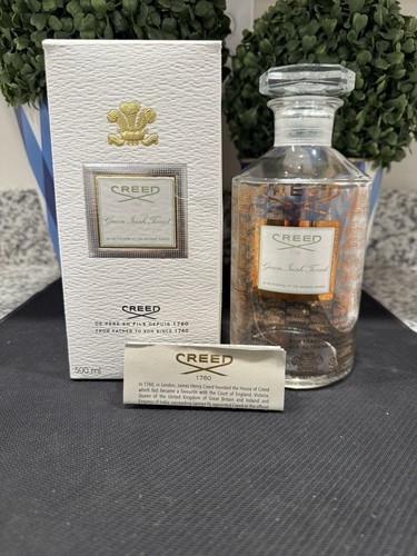 Used Creed Green Irish Tweed EDP 500ml Flacon (Empty Bottle) | eBay