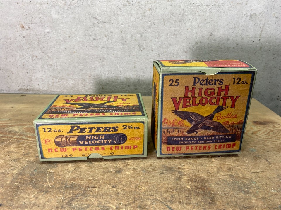 Peters boxes used empty Hunting Shotgun Shell Reloading (2) Peter's | eBay