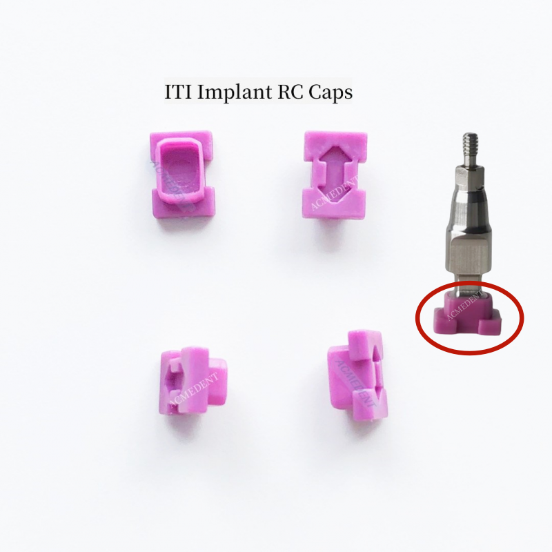 Dental ITI Plastic Caps Transfer Close Cap Closed Tray Impression Cap ...