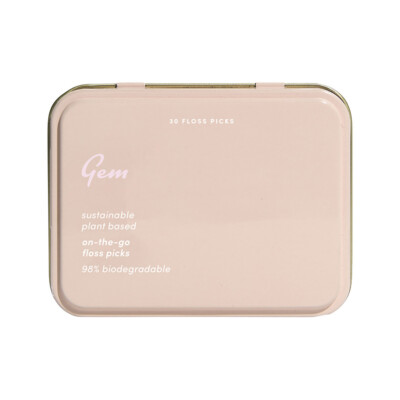 Gem On-The-Go Floss Picks Tin x 30 Pieces | eBay