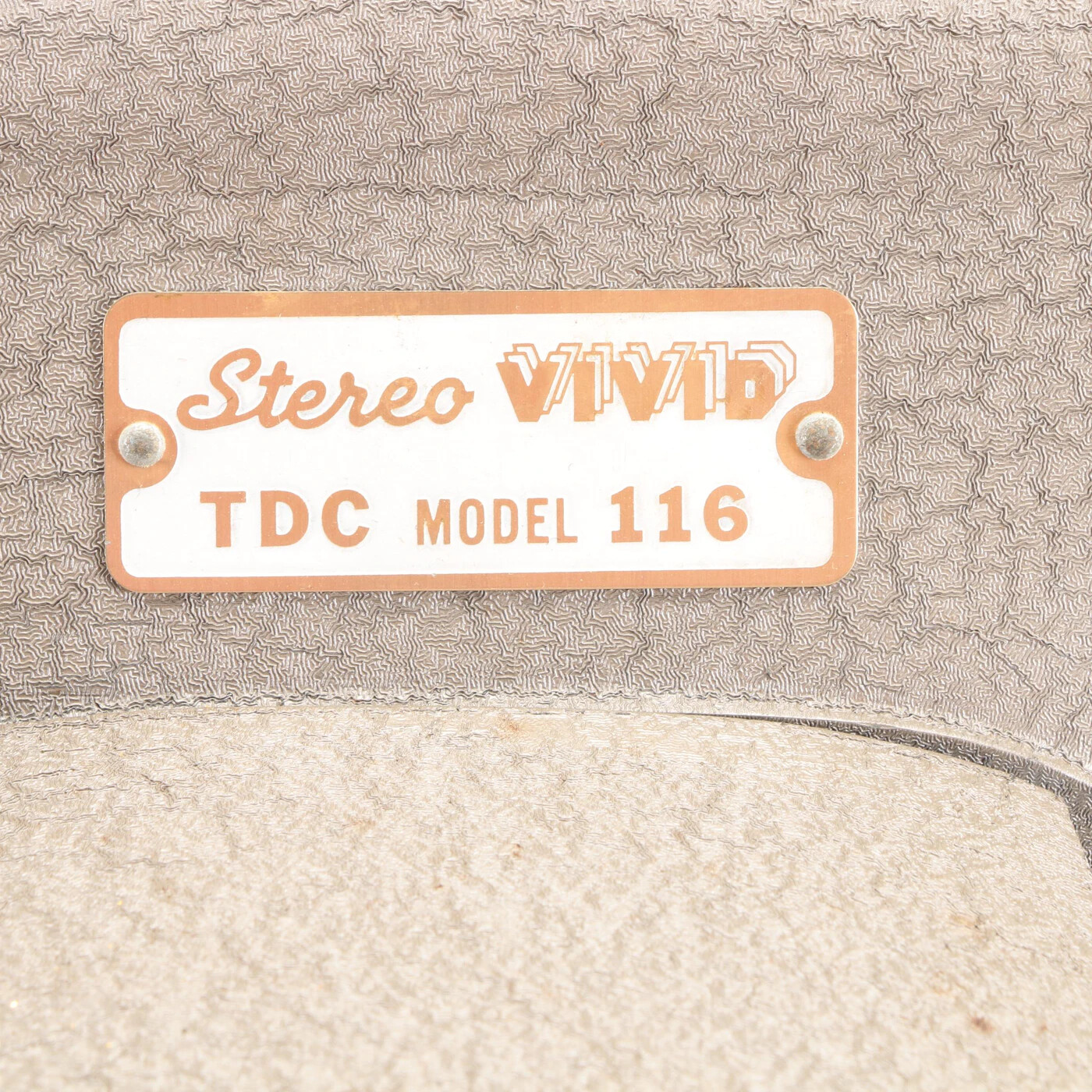 Vintage Three Dimension Company TDC Stereo Vivid Model 116 Slide ...