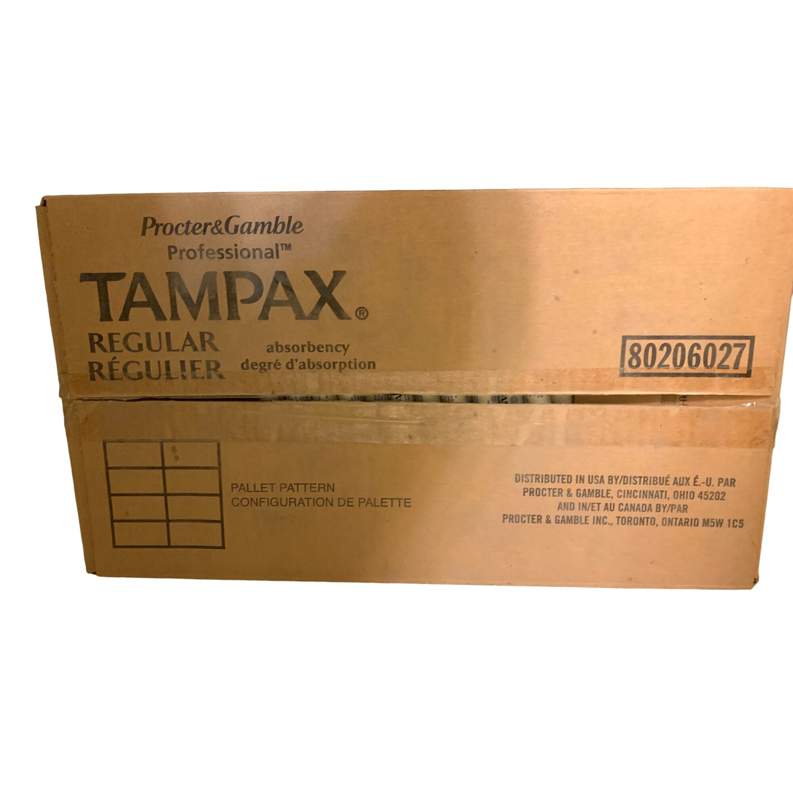 Tampax Regular Absorbency Bathroom Vending Machine Tampons (Partial ...