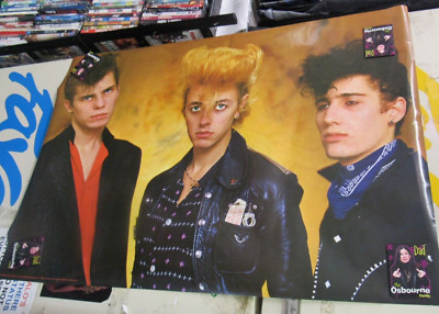 STRAY CATS POSTER NEW 1981 RARE VINTAGE COLLECTIBLE OOP BRIAN SETZER ...