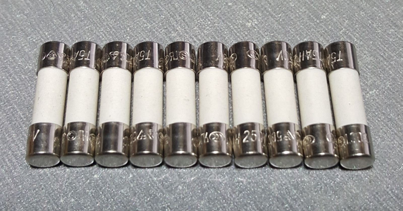 10PCS 5A T5A Ceramic Fuse M205 5mm x 20mm Slow Blow 250V AUSTRALUX | eBay