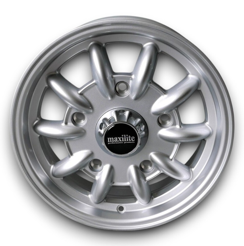 Minilite Style Alloy Wheels For Austin Mini 6X13 ET 16 | eBay