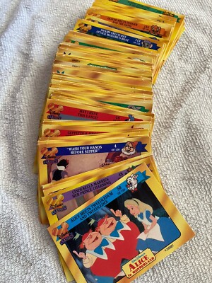 DISNEY Classics Trading Cards Complete Base Set of 150 with case! RARE ...