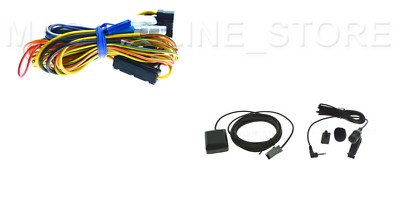 ALPINE INE-W940 INEW940 MICROPHONE GPS ANTENNA GENUINE WIRE HARNESS RCA ...