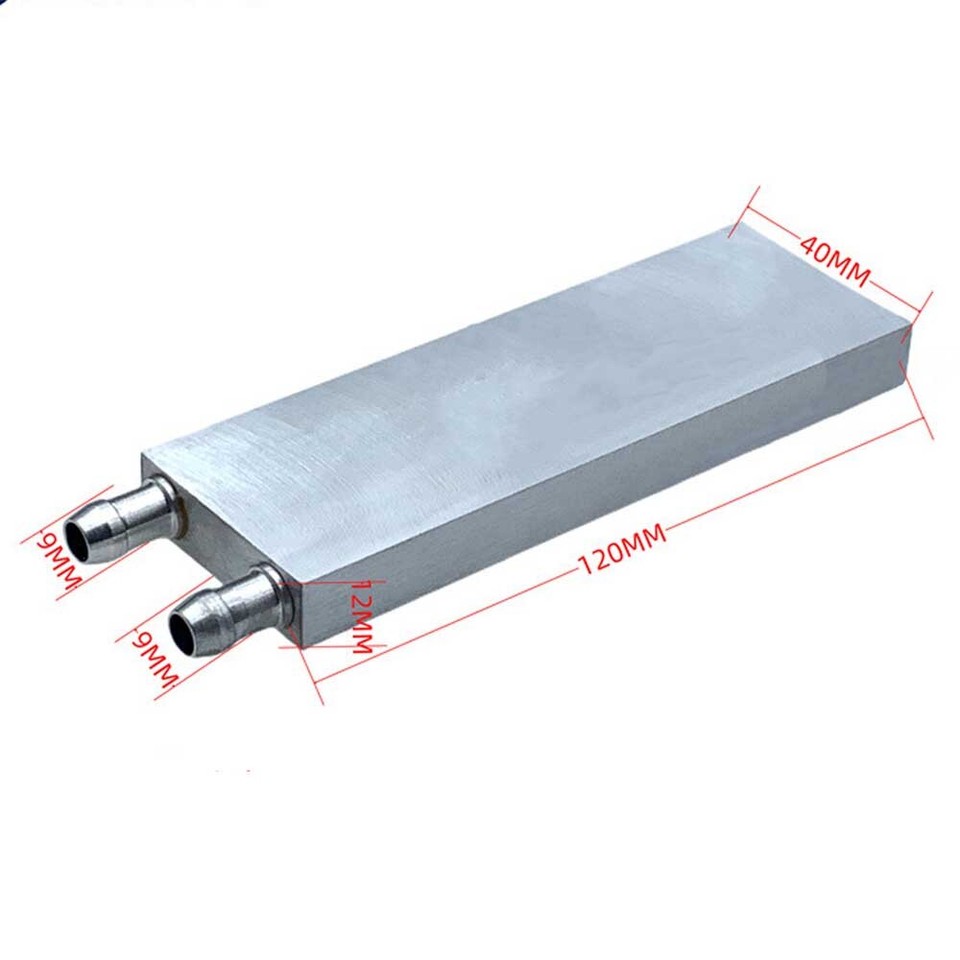 Lot of Aluminum Water Cooling Block Circulating Cooler for CPU Radiator ...