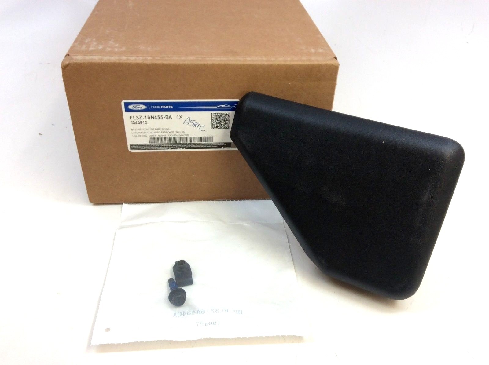 15-18 Ford F-150 Left Rear Driver Running Board End Cap new OEM FL3Z ...
