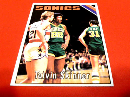 1975 TOPPS# 187 TALVIN SKINNER SONICS BASKETBALL NM / MINT OR BETTER ...