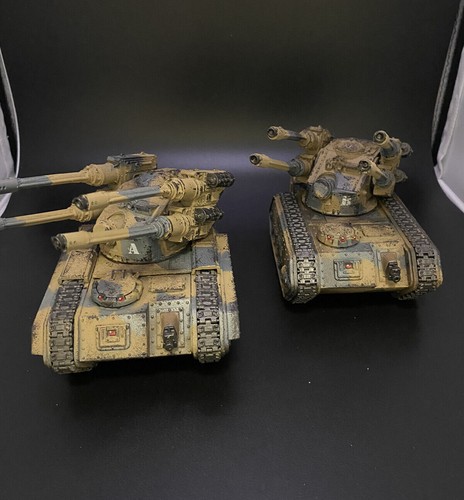 Painted Forge World Hydra Flak Tank (x2) - WH40K Imperial Guards (Rare ...