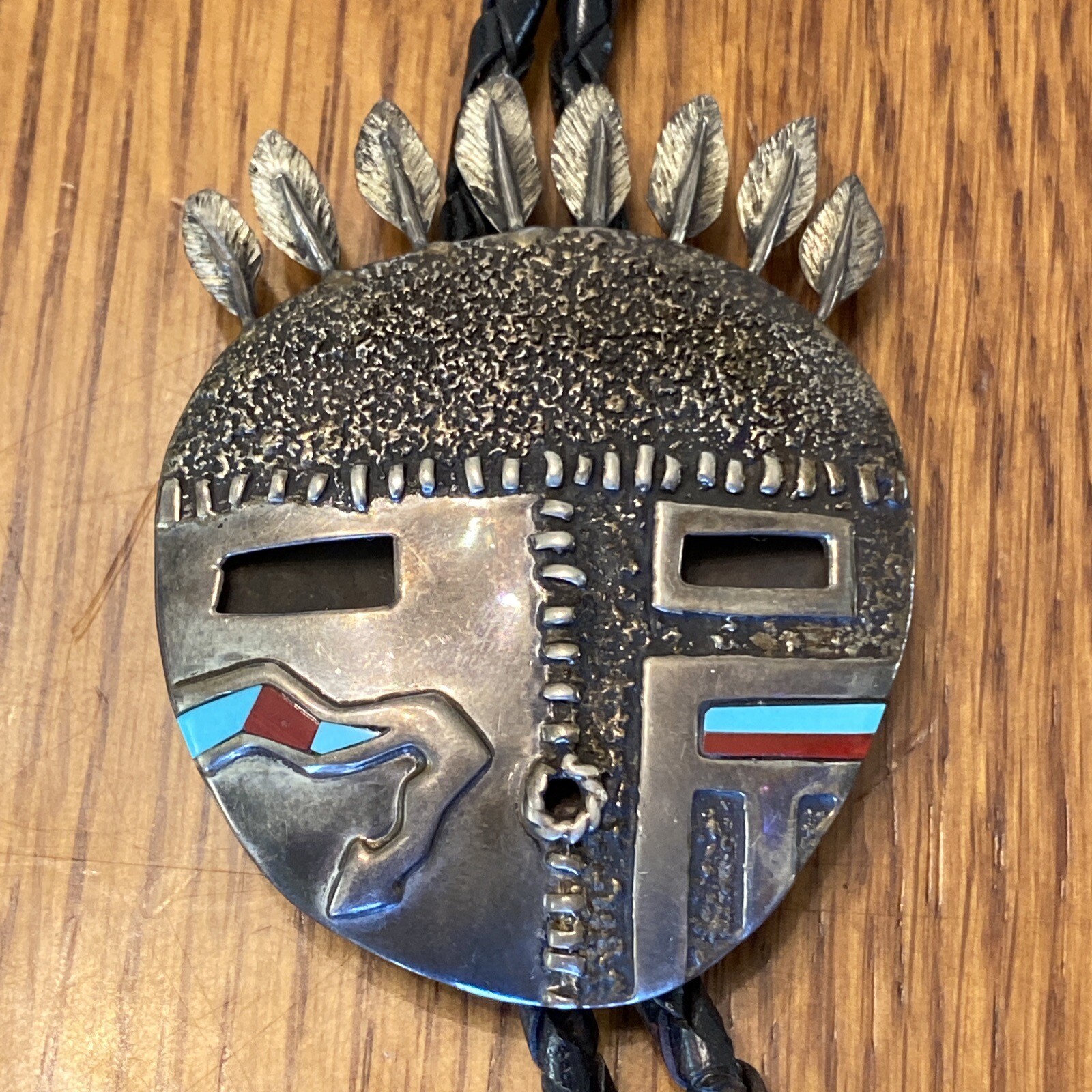 Michael Little Elk Lakota Outstanding Bolo Sterling S… - Gem