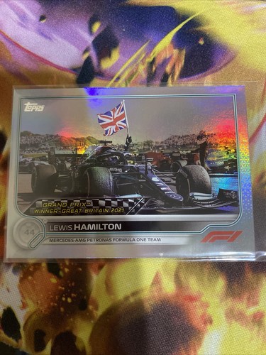 Lewis Hamilton 2022 Topps Formula 1 Rainbow Foil Parallel #160 Mercedes ...