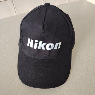 Nikon Official Promo Baseball Cap Hat Black - New | eBay UK