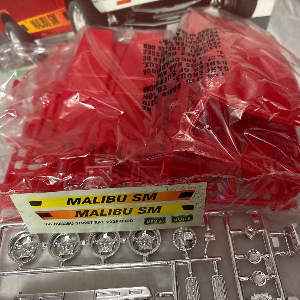 1966 MALIBU STREET RAT MODEL KIT Monogram New Open Box | eBay
