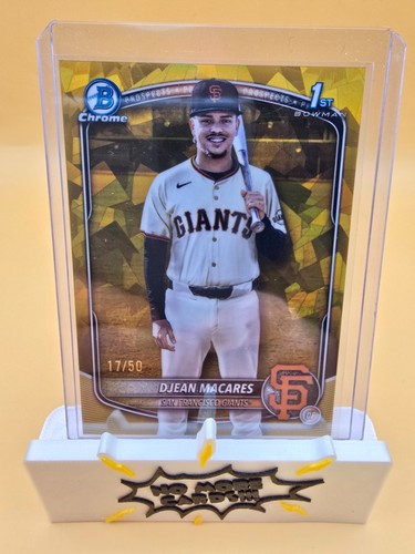 2025 Bowman Chrome Sapphire Edition Djean Macares Gold /50 | eBay