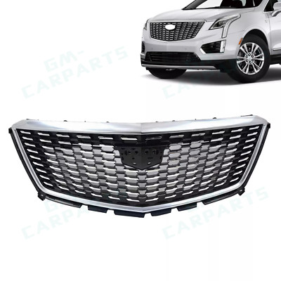 For 2020-2022 Cadillac XT5 Premium Luxury Upper Grille (Non-Camera ...