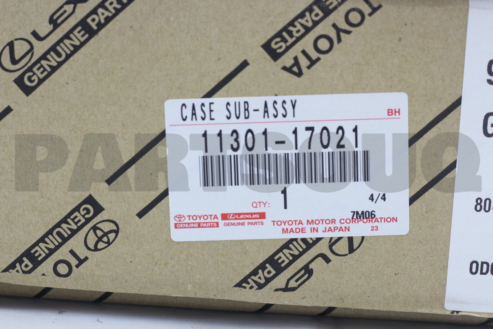 1130117021 Genuine Toyota CASE SUB-ASSY, TIMING GEAR 11301-17021 | eBay