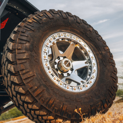 4 New 17" KMC KM238 VI Beadlock Machined 17x9 5x5 5x127 Wheels Rim Jeep ...