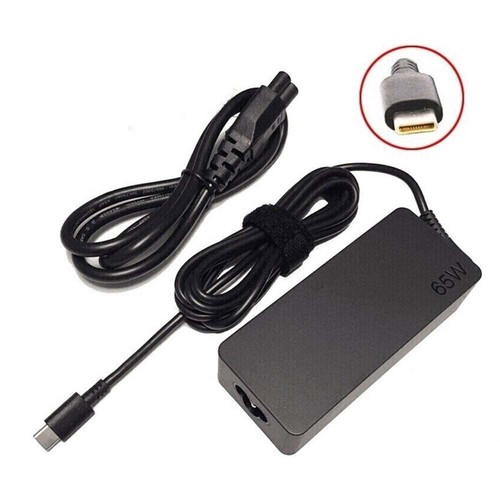 Genuine OEM 65W USB-C Charger Type-C Adapter for Lenovo ThinkPad X1 ...