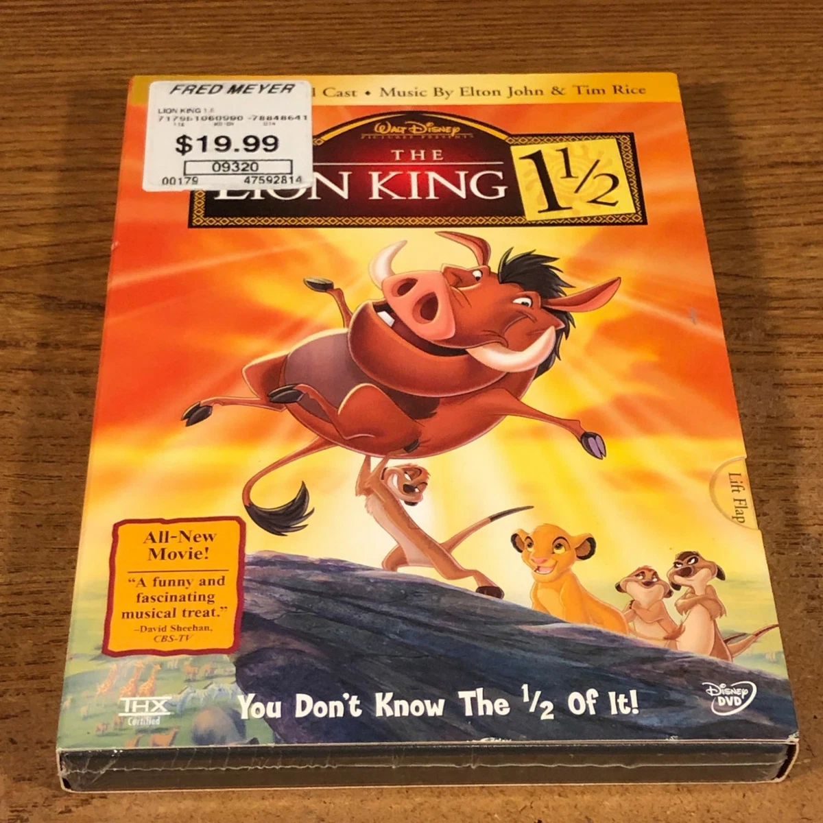 The Lion King 1 12 Vhs