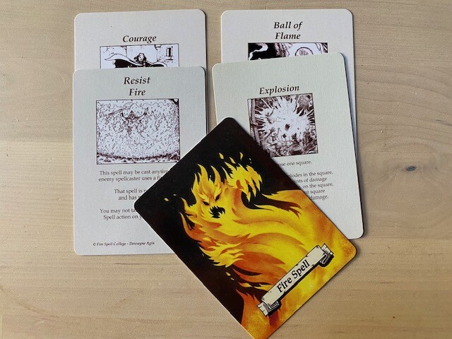 HEROQUEST custom expansion PARTS - CARD DECK - MONSTER STATISTICS ...