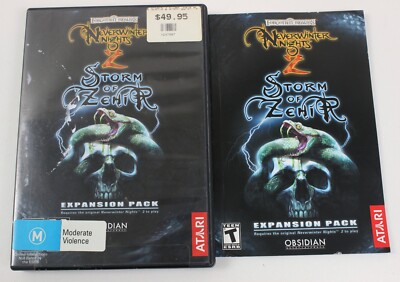 Neverwinter Nights 2 : Storm of Zehir Expansion Pack PC Game Complete w/Manual | eBay Australia