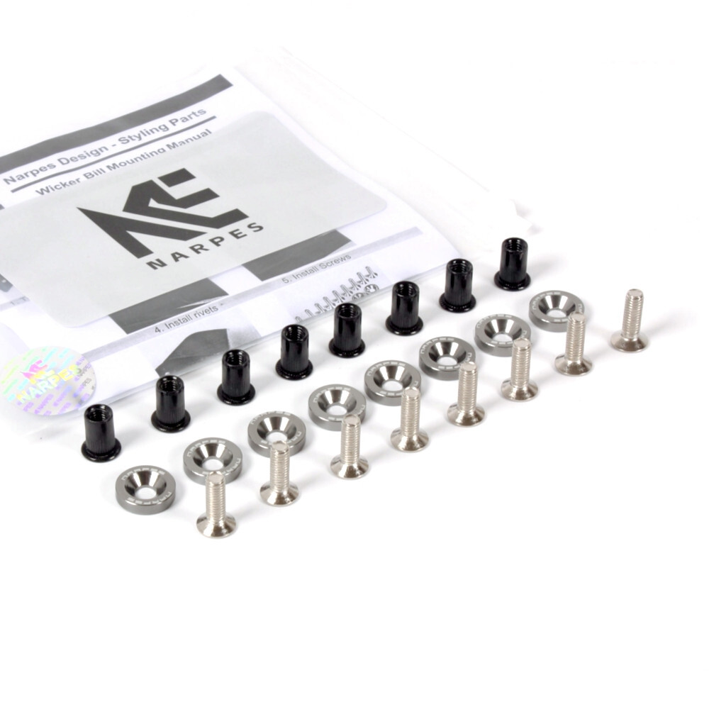 FIT FOR DODGE CHARGER 2011-2023 NP DESIGNS 1PC WICKERBILL SPOILER WING ...