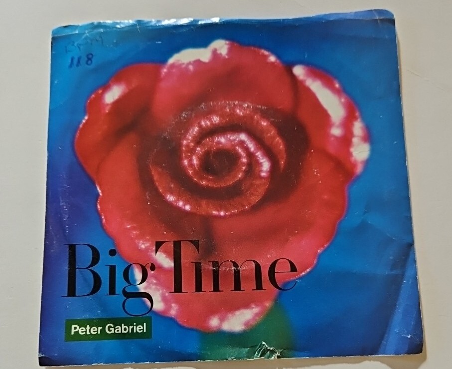 PETER GABRIEL - BIG TIME 7" VINYL 45RPM W/ PICTURE SLEEVE | eBay