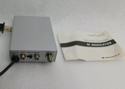 Vintage Archer RF Modulator Radio Shack Cat No 15-1273A | eBay
