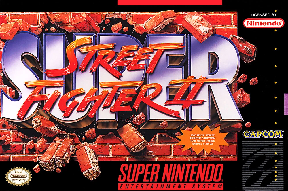 Super Street Fighter Ii Cover Art
