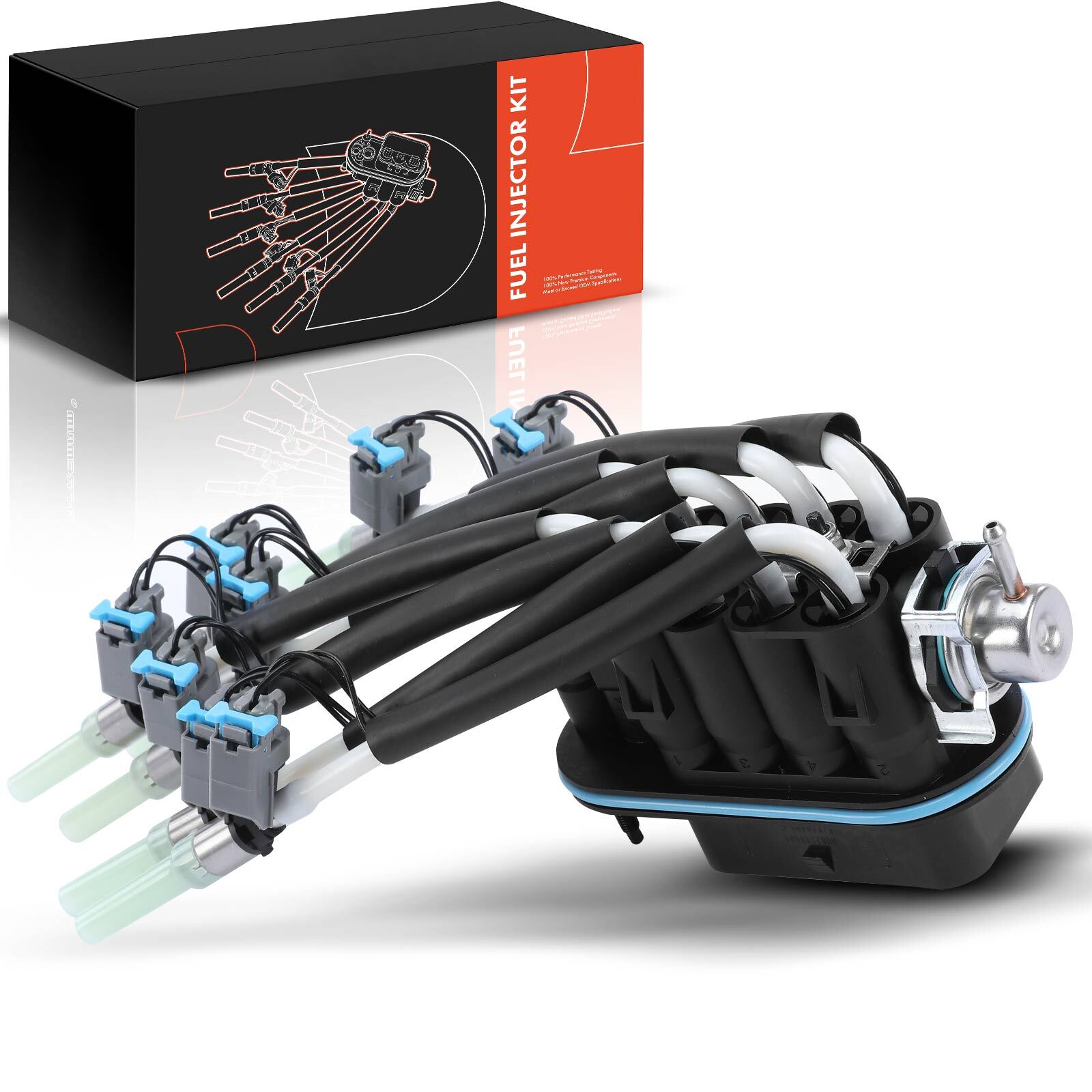 Multi-Port Spider Vortec Fuel Injector For Chevy GMC Pickup Truck 5.0 5 ...