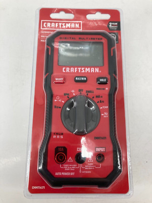 Craftsman CMMT14171 Handheld Multimeter (D5) 885911688635 | eBay