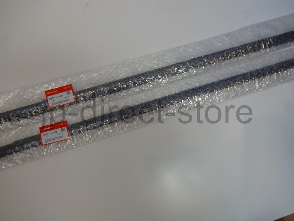 Genuine Honda 96-01 PRELUDE BB6 BB8 SIR Front Door Window Molding Pair ...